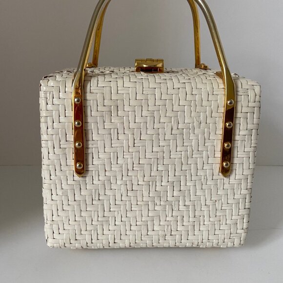 Rodo | Bags | Vintage Rodo Straw Box Purse | Poshmark
